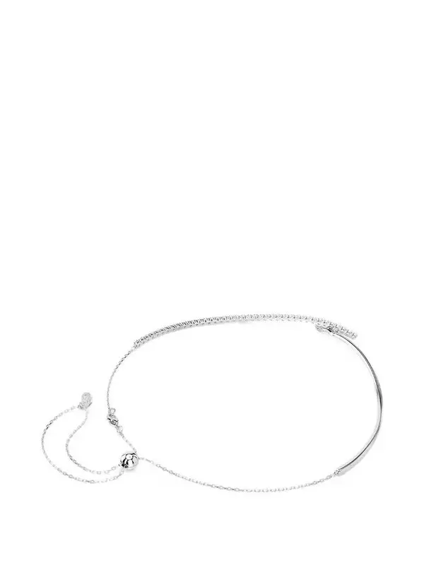 SWAROVSKI Crystal-embellished Necklace - Silver