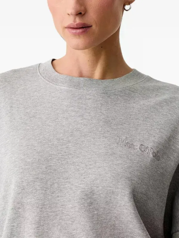 Marc O'polo Embroidered Logo Dropped-shoulder Sweatshirt