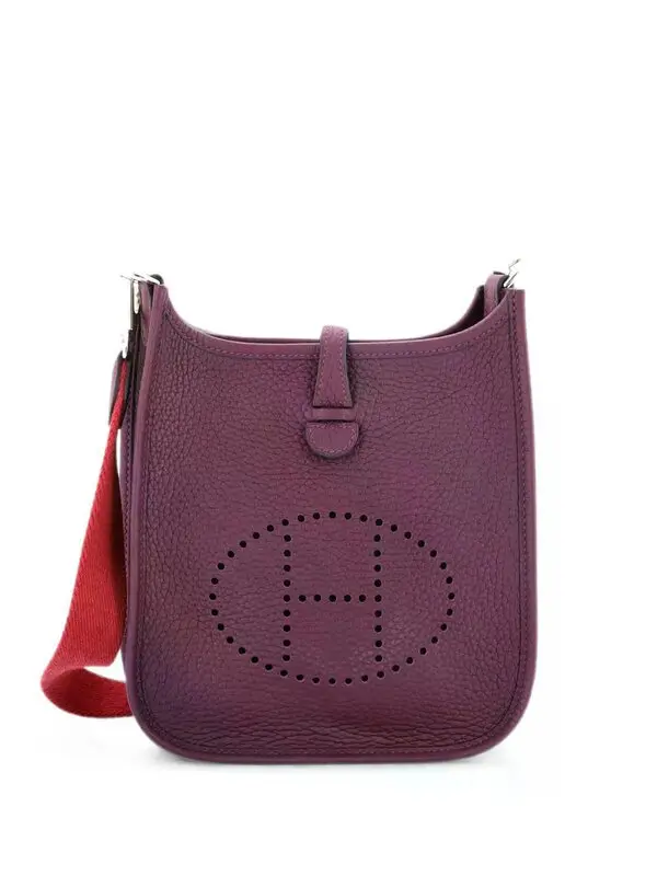 Hermès Evelyn Bag Gen Iii Clemence Tpm Crossbody Bag - Purple