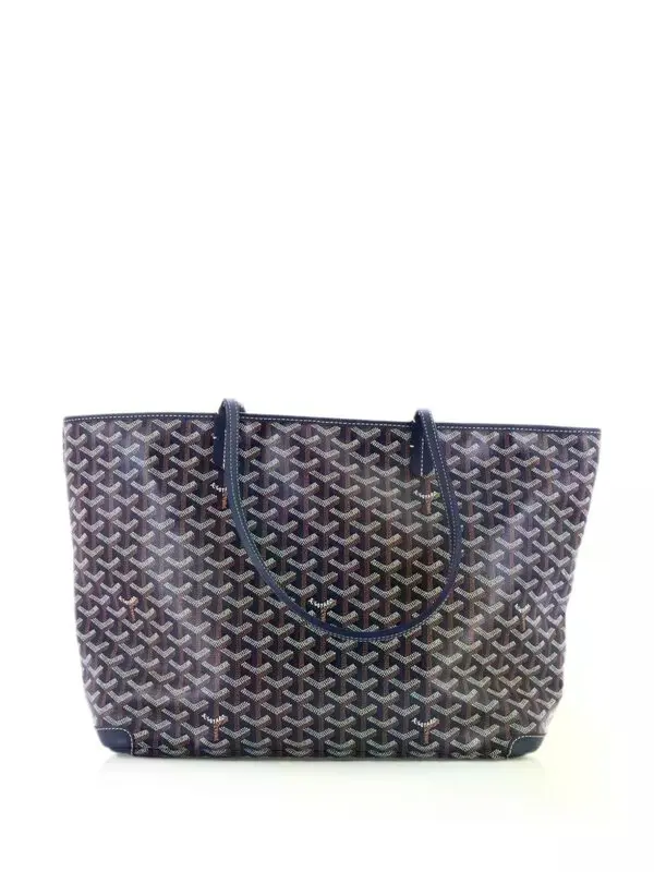 Goyard Artois Tote Coated Canvas Shoulder Bag - Blue