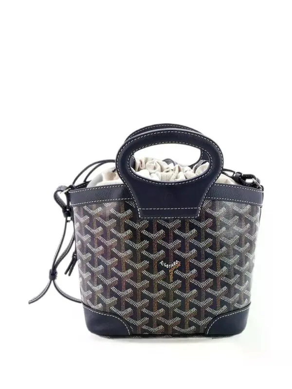 Goyard Beluga Bag Coated Canvas Mini Tote Bag - Blue