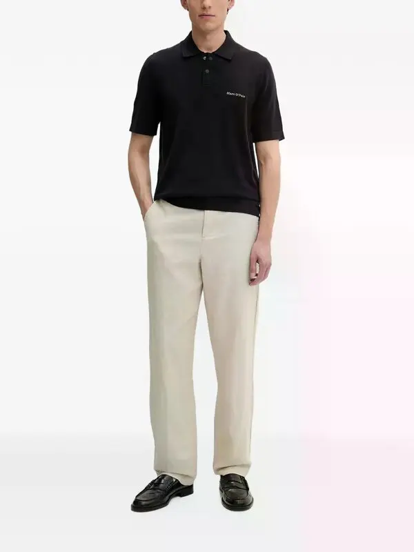 Marc O'polo Logo-embroidered Polo Shirt