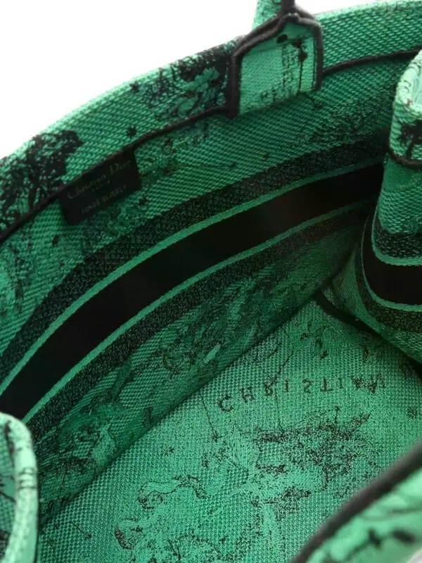 Dior Open-top Tote Bag - Green