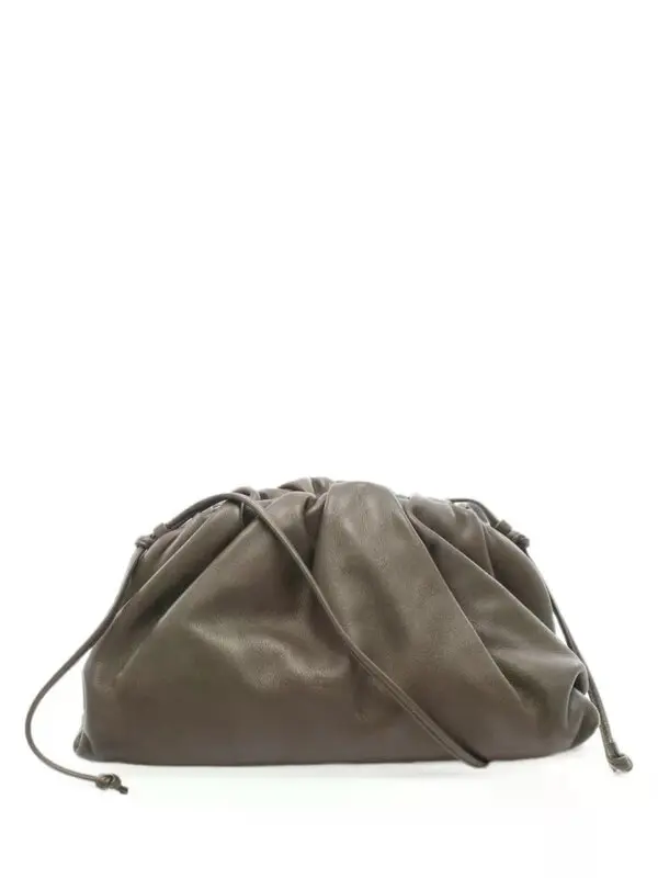 Bottega Veneta The Pouch Shoulder Bag - Green