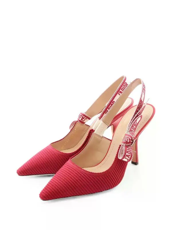 Dior 2020s Pointed-toe Pumps - Red