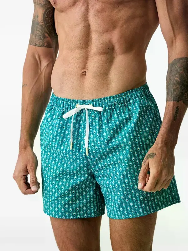 Marc O'polo Geometric Print Swim Shorts