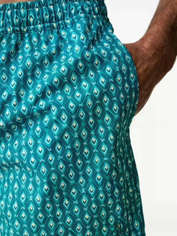 Marc O'polo Geometric Print Swim Shorts