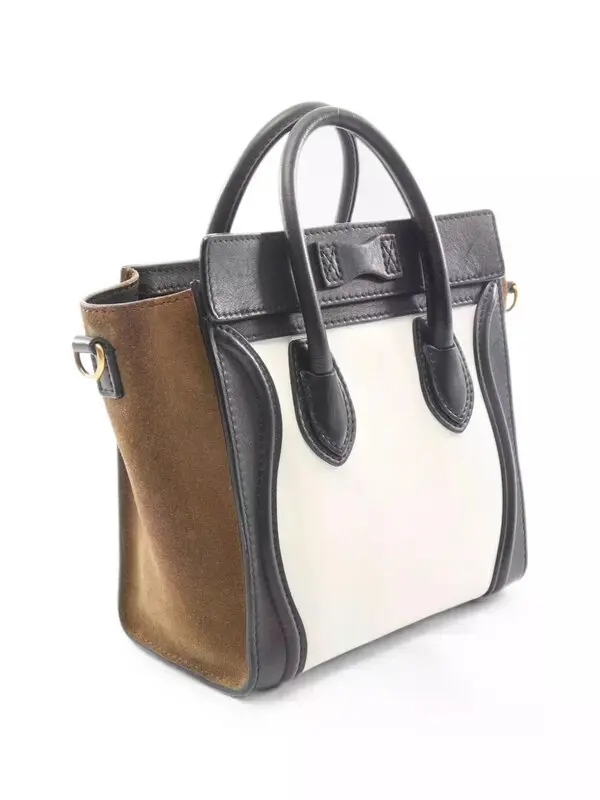 Celine 2000s Nano Luggage Two-way Tote Bag