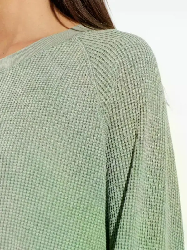 American Vintage Waffle Knit Raglan Sleeve Jumper