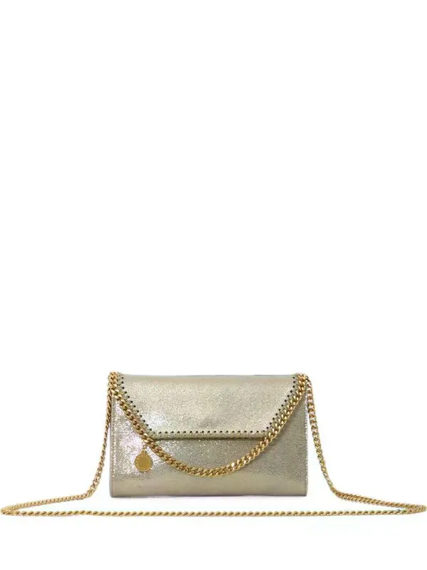 Stella McCartney Falabella Shaggy Deer Chain-strap Crossbody Bag - Gold