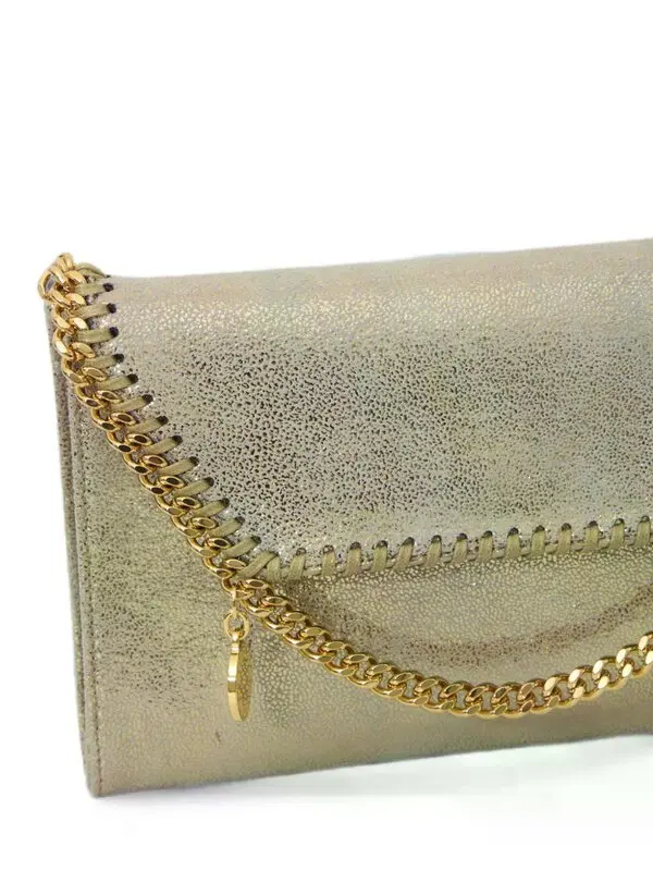 Stella McCartney Falabella Shaggy Deer Chain-strap Crossbody Bag - Gold