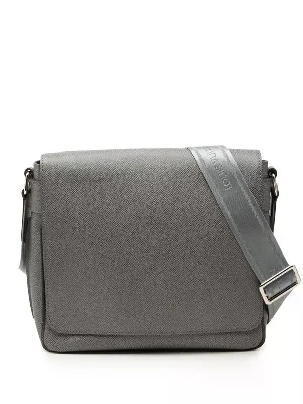LOUIS VUITTON 2012 Taiga Roman Pm Crossbody Bag - Grey