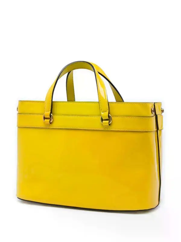 Gucci Patent Bright Bit Satchel