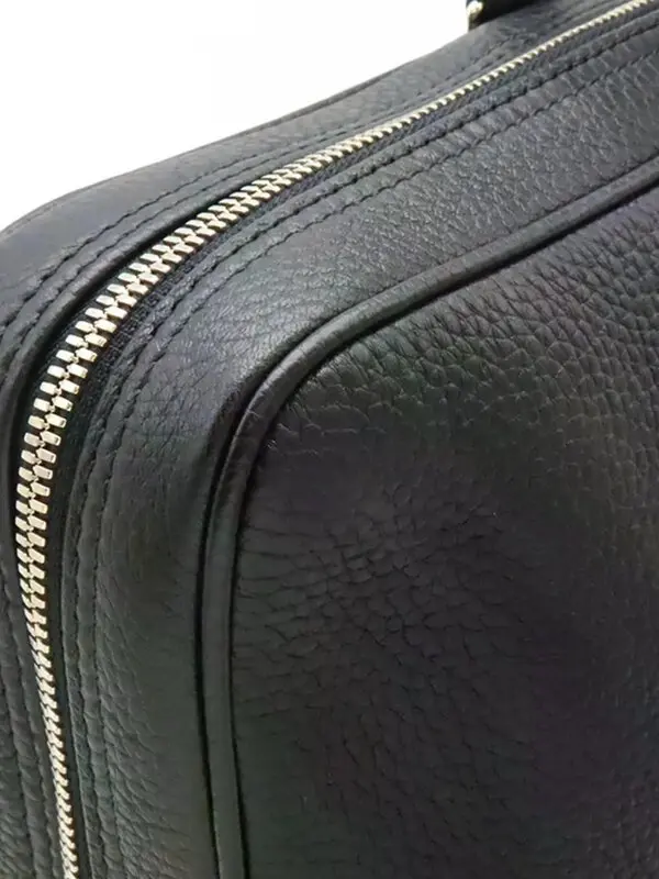 LOUIS VUITTON 2015 Taurillon Porte Documents Voyage Business Bag - Black