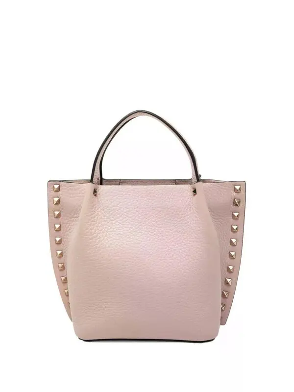 Valentino Garavani 2018-2026 Small Leather Rockstud Satchel - Pink