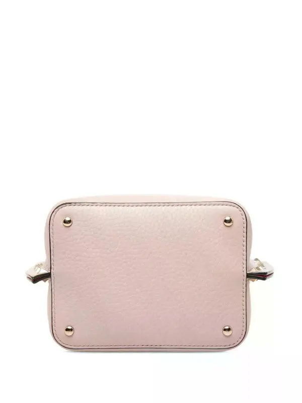 Valentino Garavani Small Leather Rockstud Satchel - Pink