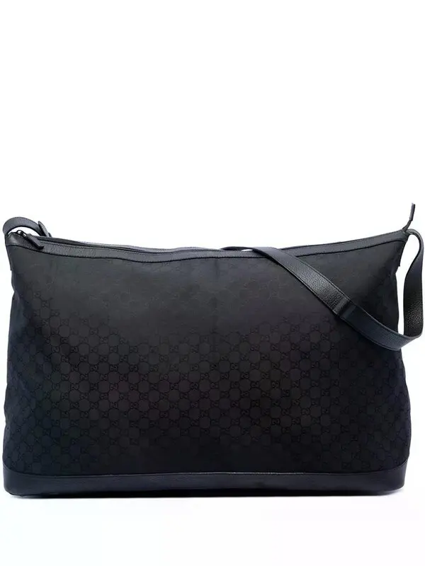 Gucci 2016-2026 Xl Gg Nylon Travel Bag - Black