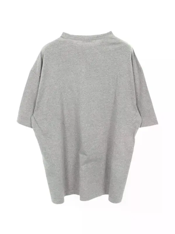 Balenciaga Logo-print Short-sleeve T-shirt - Grey