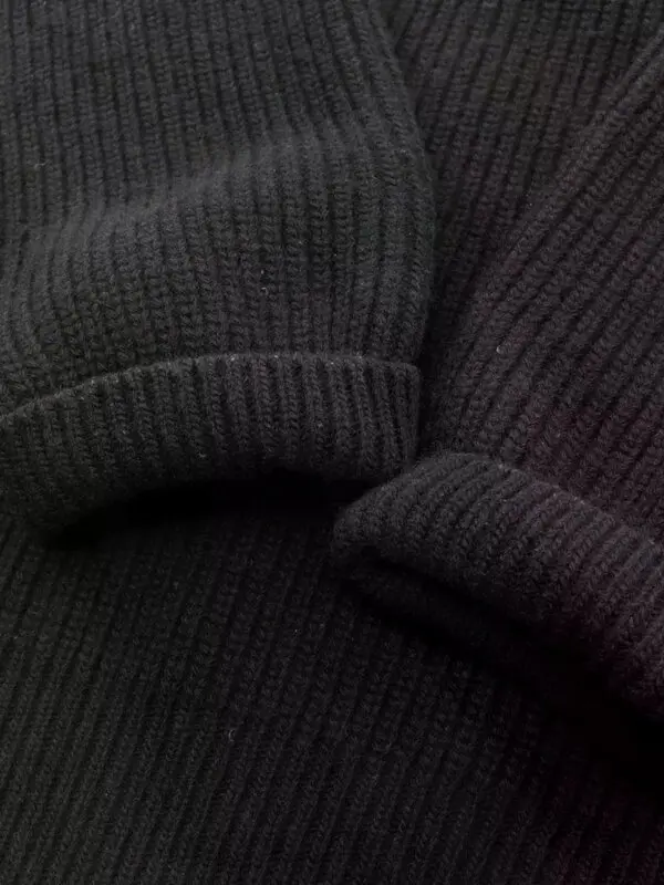 Celine 2000s Logo Rib-knit Sweater