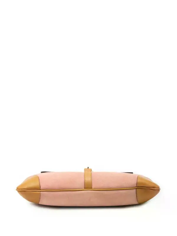 Gucci Suede Bamboo Jackie Hobo Bag