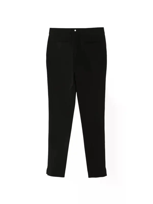 ALESSANDRO LEGORA Logo Plaque Slim-fit Trousers