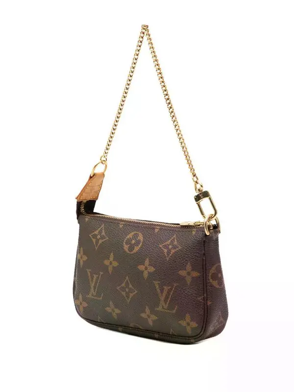 LOUIS VUITTON 2005 Monogram Mini Pochette Accessoires Handbag