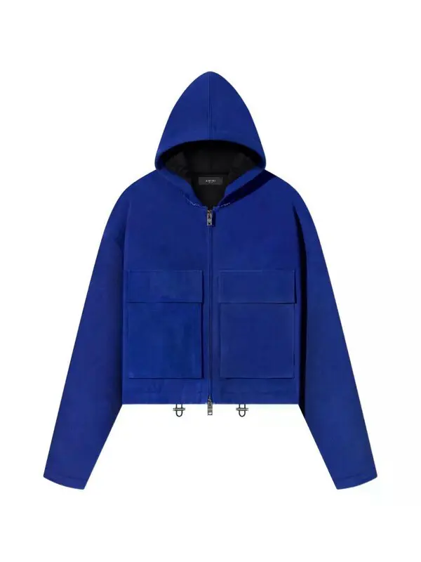 Amiri Hooded Cotton Workwear Jacket