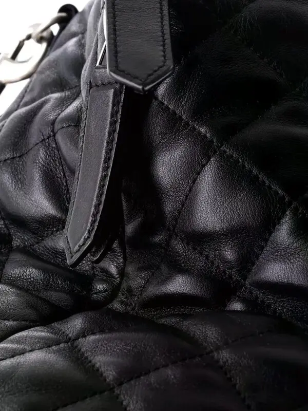 Saint Laurent Quilted Leather Travel Bag