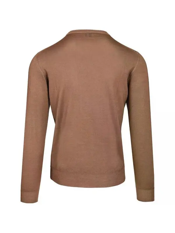 Fedeli Crew-neck Wool Sweater