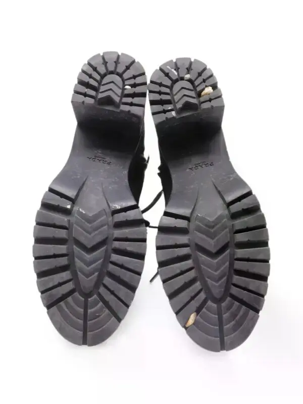 Prada Re-nylon Lace-up Ankle Boots