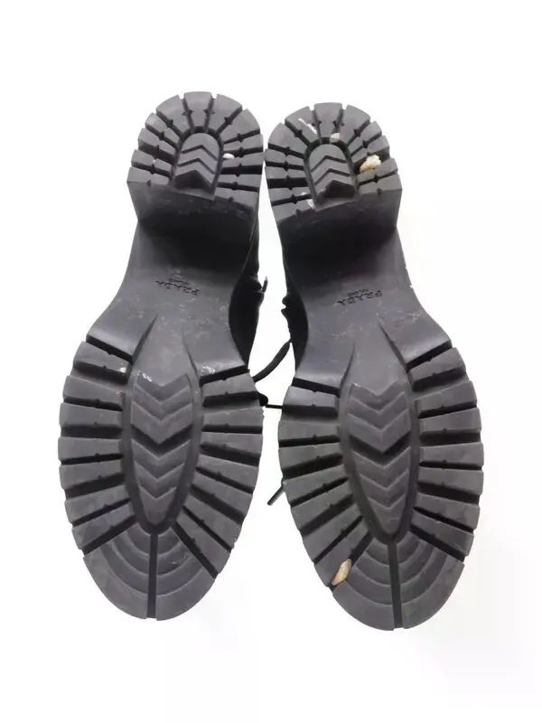 Prada Re-nylon Lace-up Ankle Boots