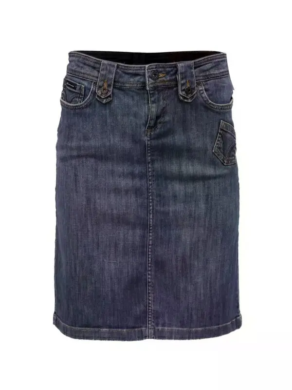 Dolce & Gabbana Mini Denim Skirt - Blue