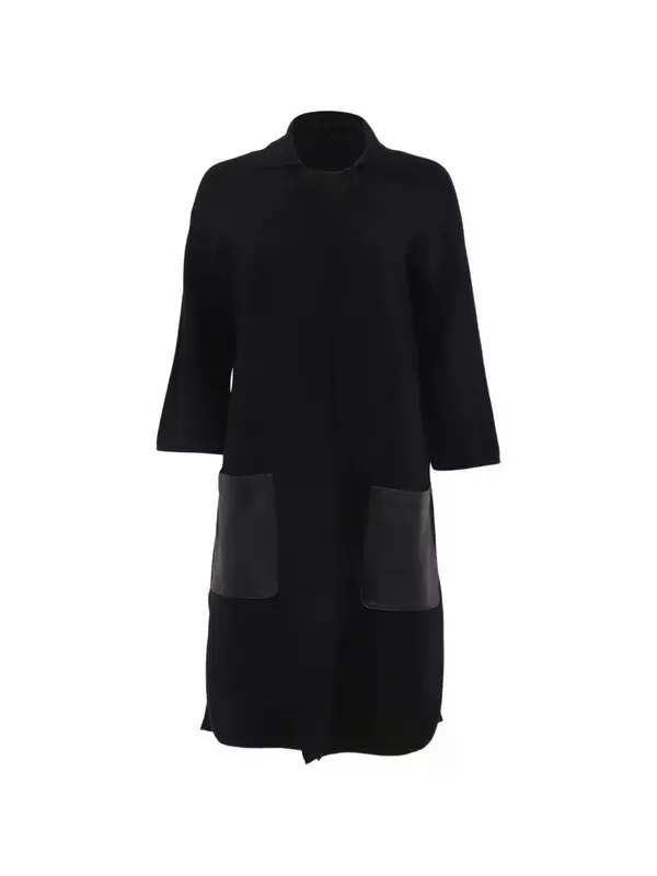 Max Mara Studio Single-breasted Coat - Black