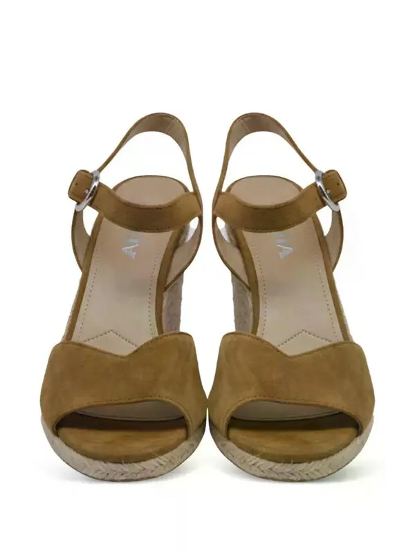 Prada Wedge Espadrille Sandals