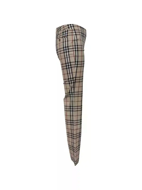 Burberry Check Flared Trousers