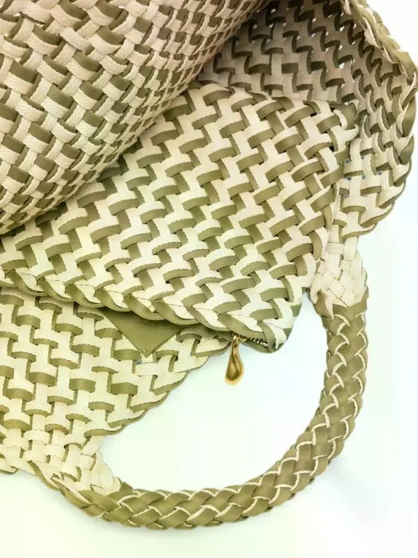 NAGHEDI Medium St Barths Double-weave Tote Bag