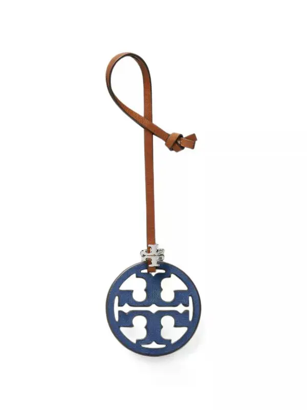 Tory Burch Miller Logo Bag Charm - Blue