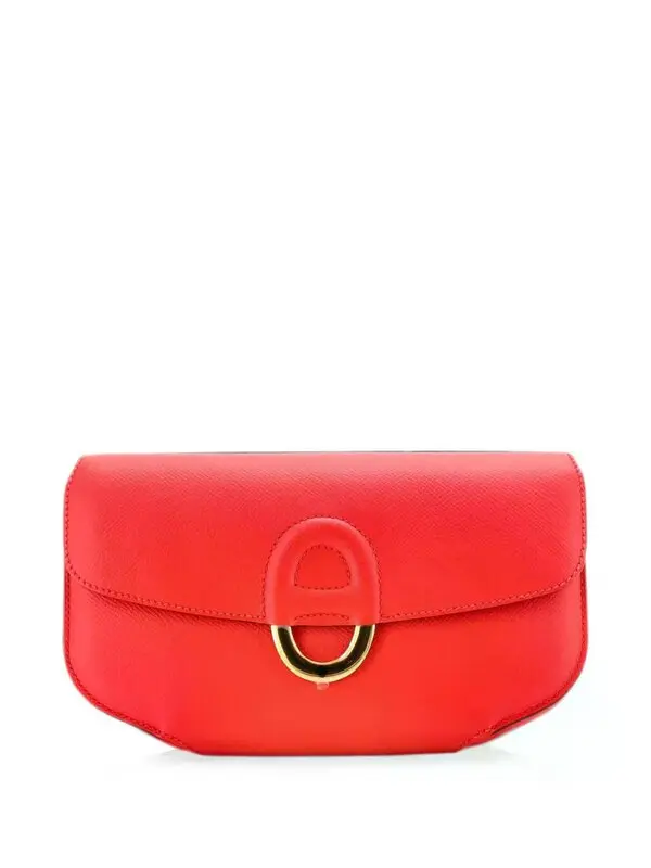 Hermès Cherche Midi Epsom Clutch Bag - Red