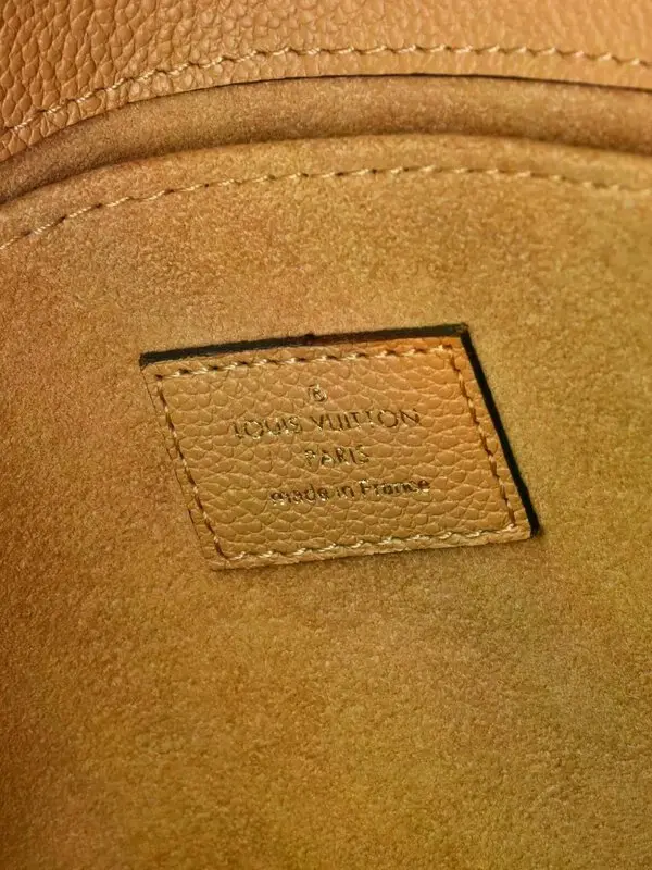LOUIS VUITTON Pochette Metis Monogram Empreinte Giant Crossbody Bag - Brown