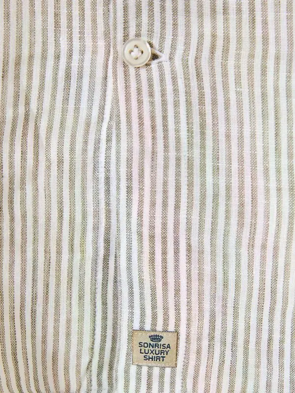 SONRISA Striped Long-sleeve Shirt