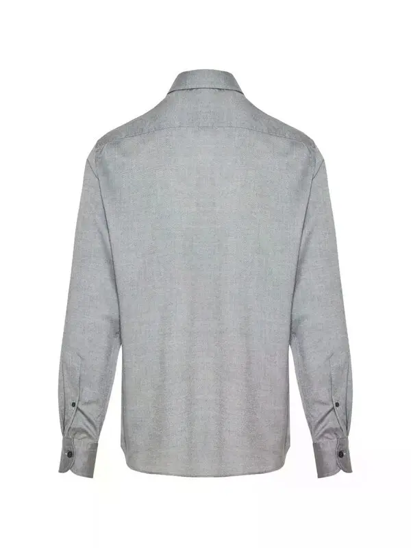 SONRISA Twill-weave Long-sleeve Shirt