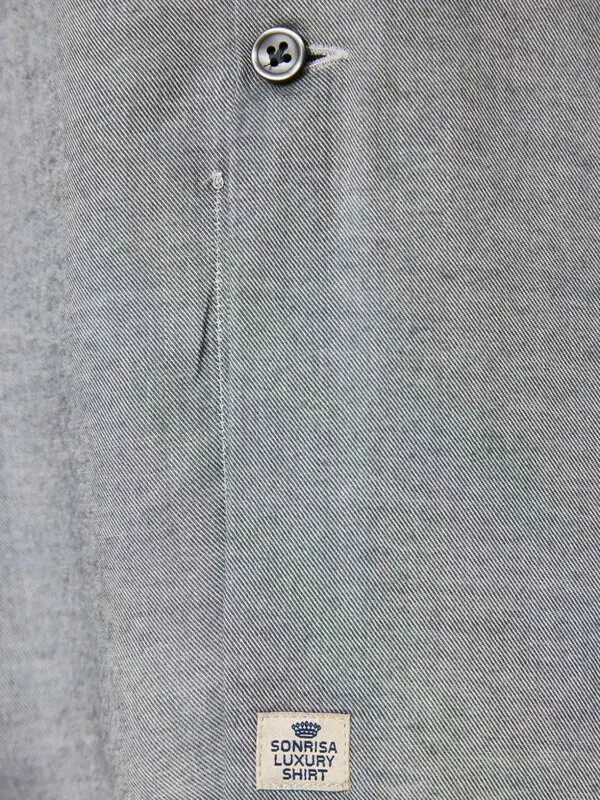 SONRISA Twill-weave Long-sleeve Shirt