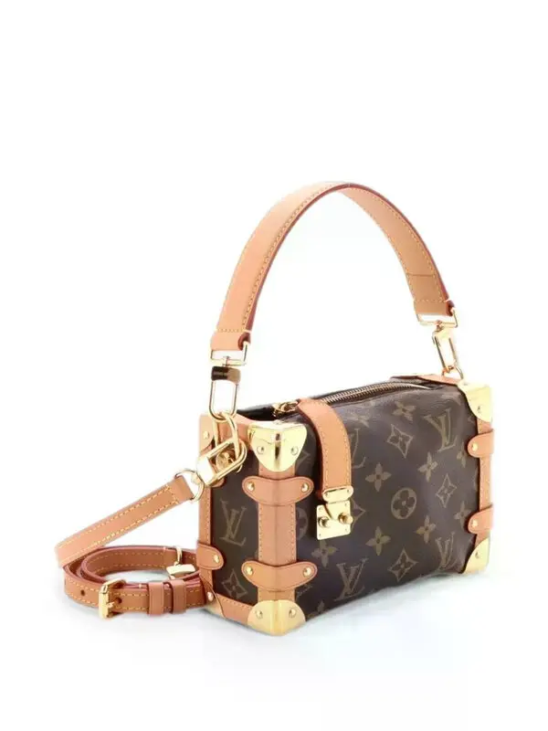 LOUIS VUITTON Monogram Canvas Side Trunk Pm Shoulder Bag - Brown