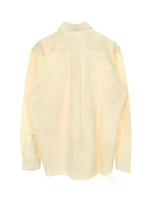 Fendi 2000s Embroidered-detailing Long-sleeved Shirt
