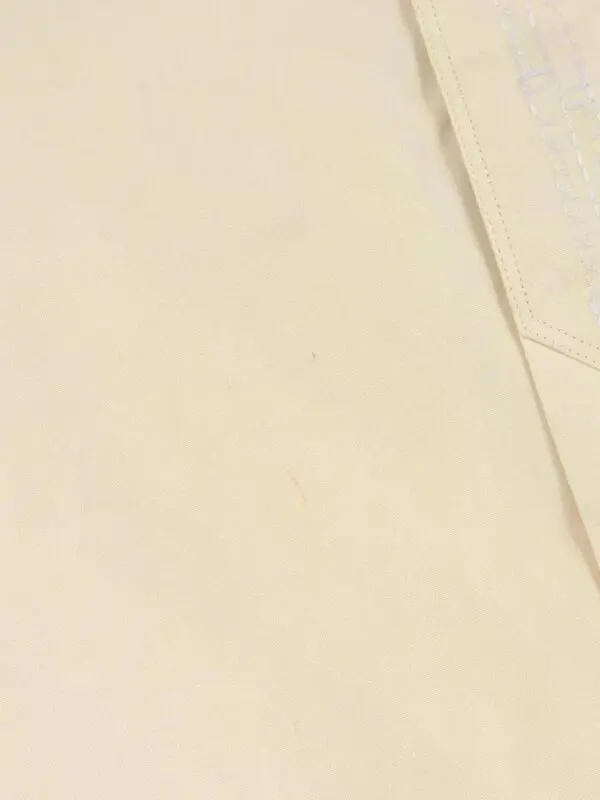 Fendi 2000s Embroidered-detailing Long-sleeved Shirt