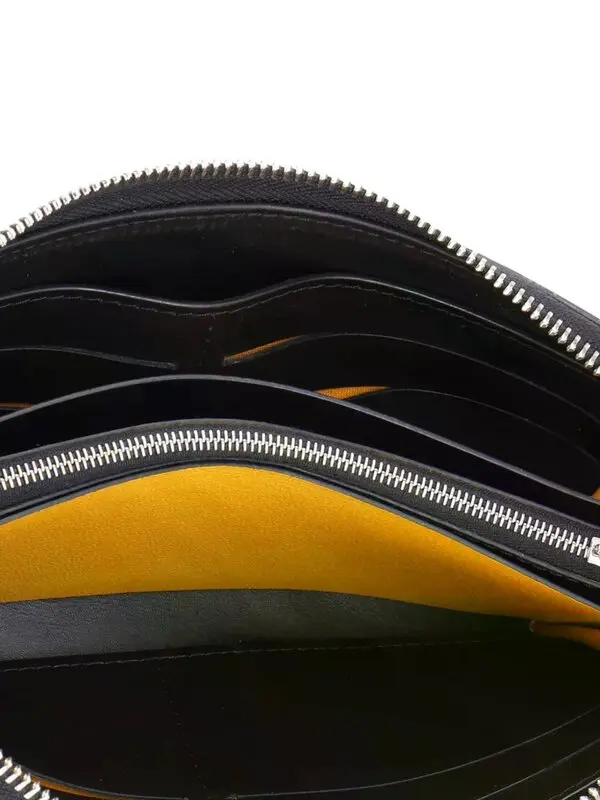 Goyard Matignon Zip Wallet Coated Canvas With Leather Small Wallets