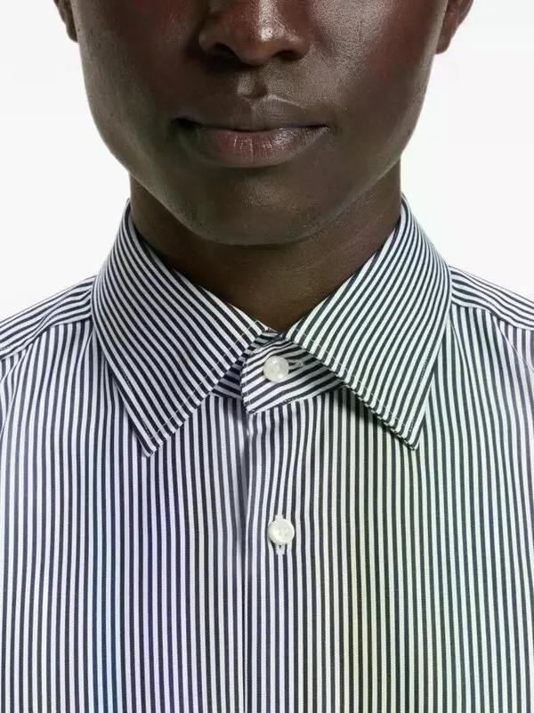 BOSS Striped Long-sleeve Shirt