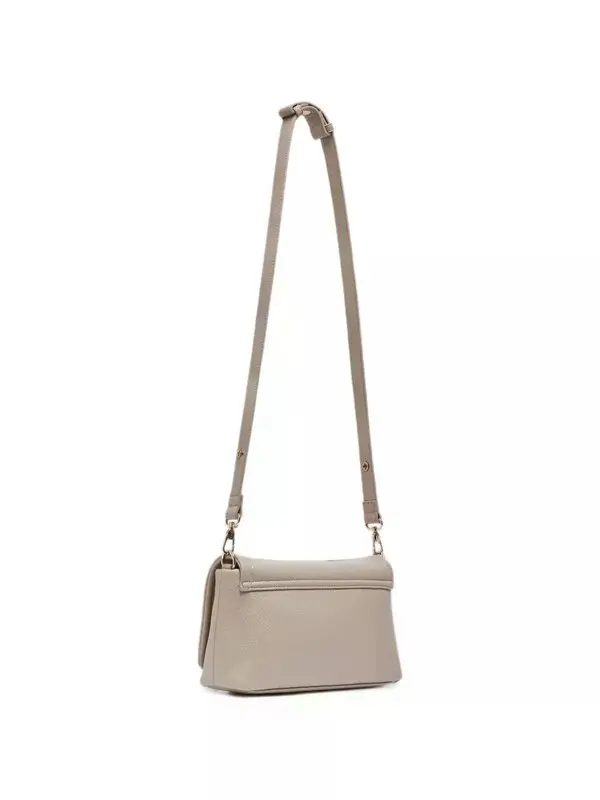 Liu Jo Medium Baguette Shoulder Bag With Gold Tone Clasp - Neutrals