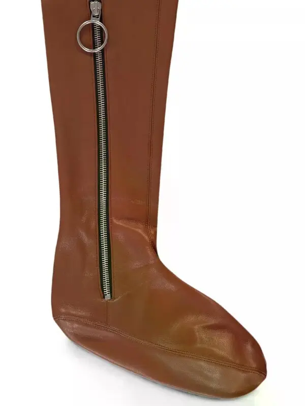Cédric Charlier Zip-fastening Over-the-knee Socks