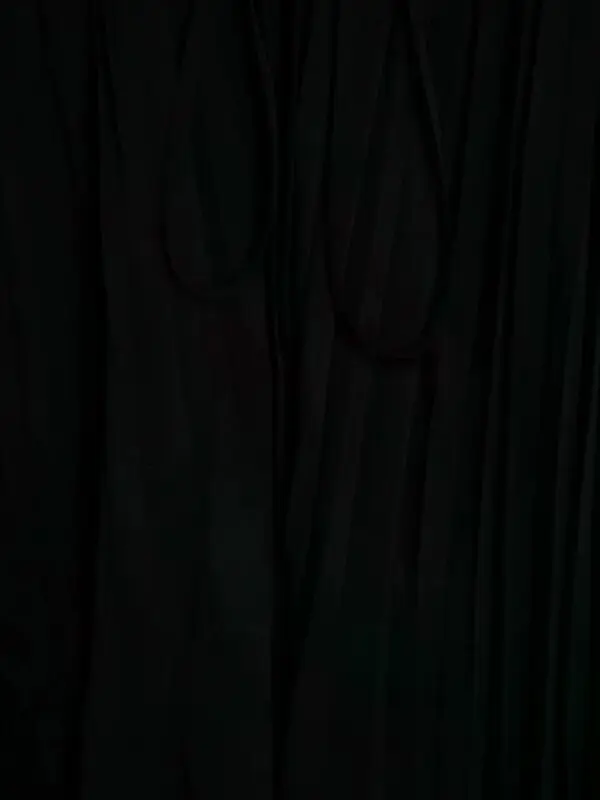 Valentino Garavani Silk Crepe Pleated Maxi Dress